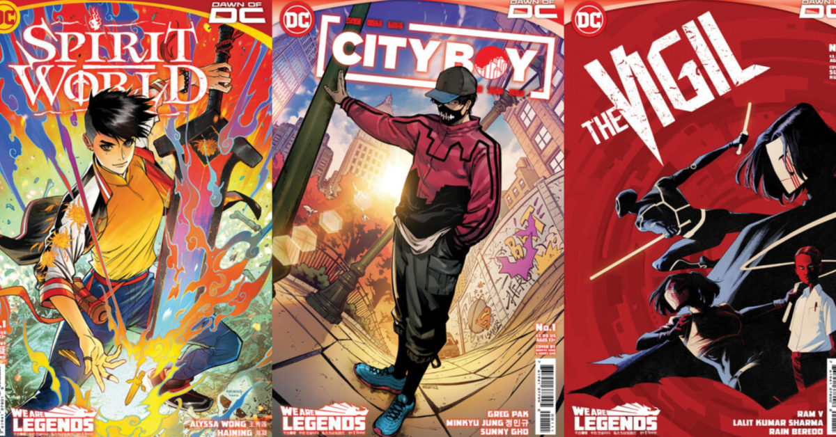 DC Comics Announces Spirit World, The Vigil & City Boy For AAPI Month