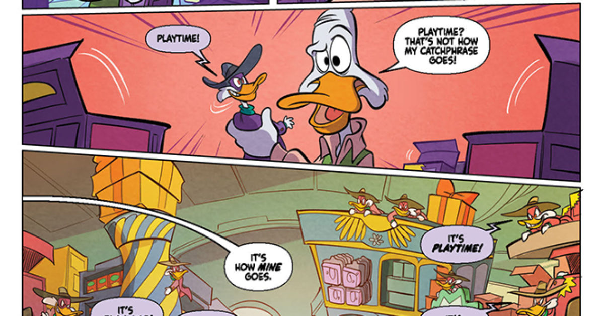 Darkwing Duck #2 Preview: Toy Story