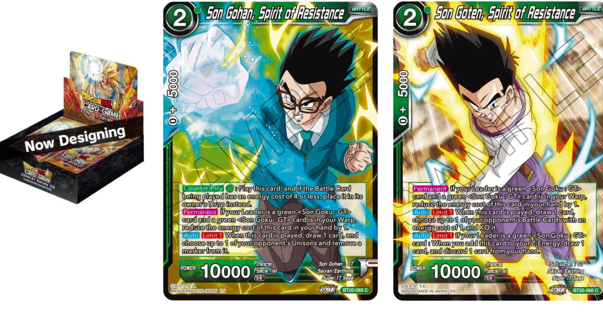 Dragon Ball Super Previews Power Absorbed: GT Gohan & Goten