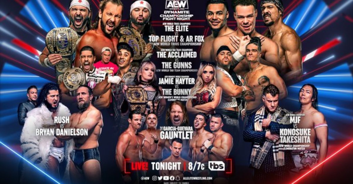 AEW Dynamite Preview: Titles on the Line in Championship Fight Night