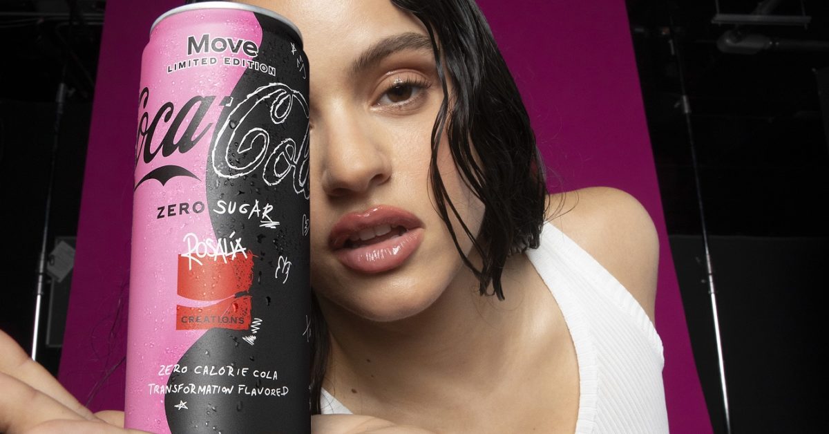 Love Rosalía Coca-Cola In The Daily LITG, 14th of February, 2023
