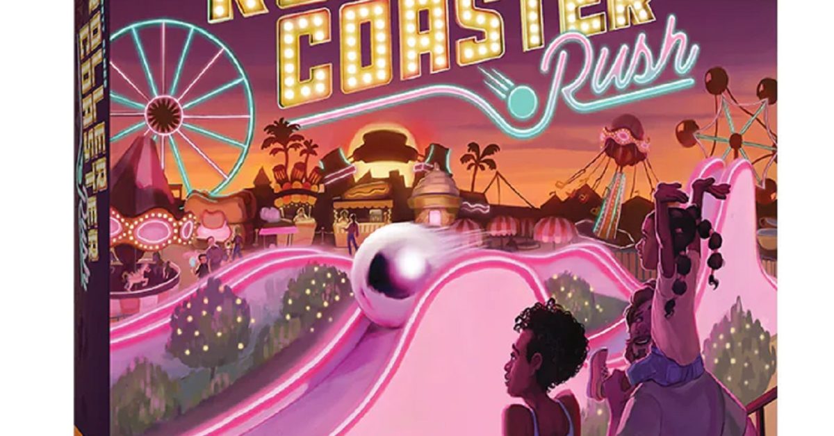 New Board Game Roller Coaster Rush Will Be Released This Spring