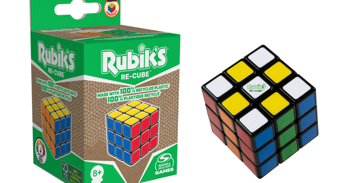 Rubik's Cube Goes Green With The Rubik's Re-Cube