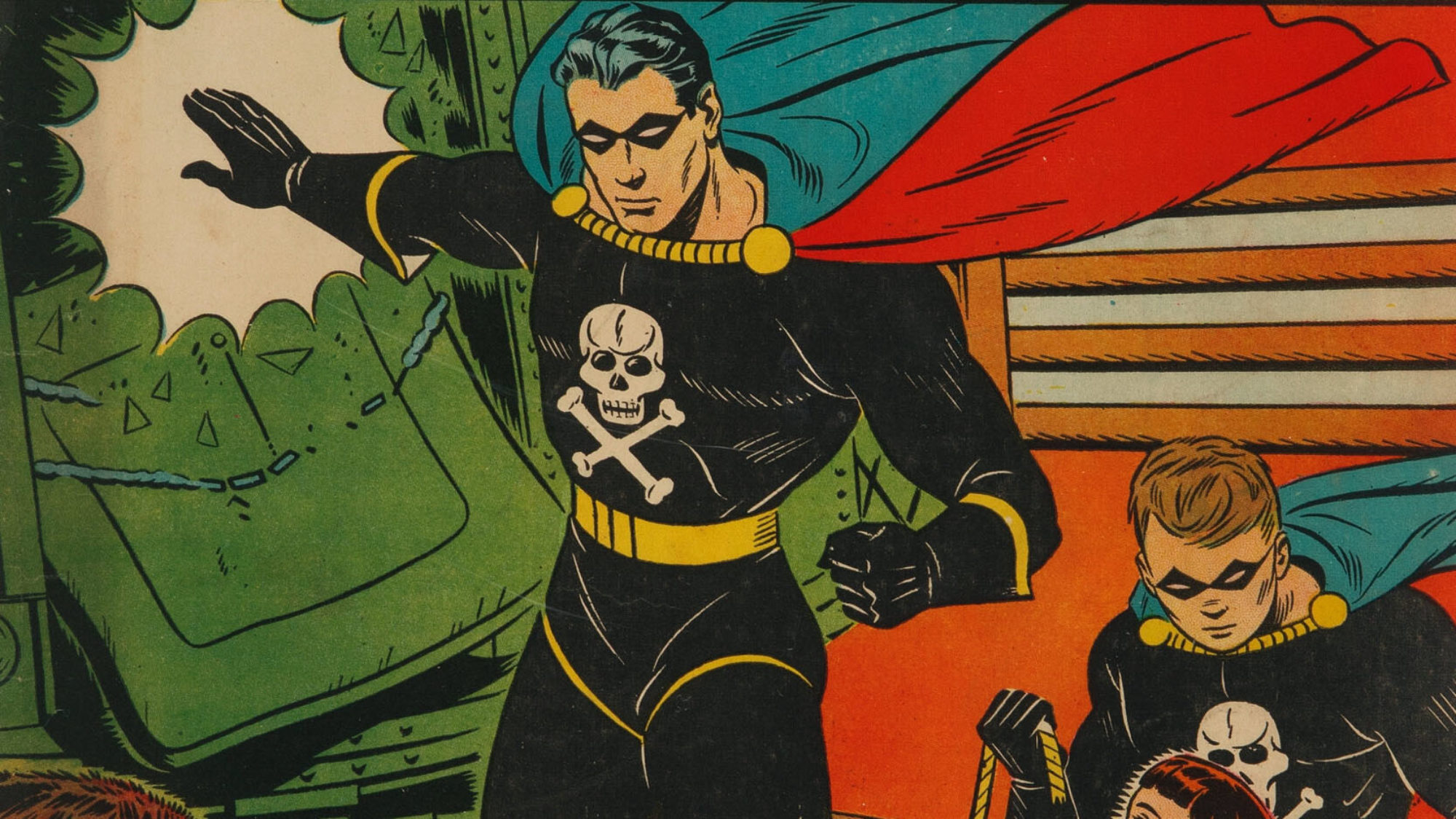 The Black Terror Debuts in Exciting Comics #9, Up for Auction