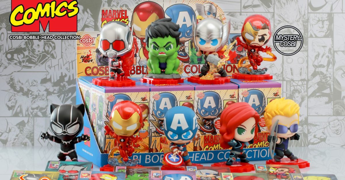 Hot Toys Assembles the Avengers with New Marvel Cosbi Collection