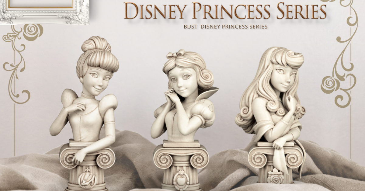 Beast Kingdom Gets Fancy with New Disney Princess Roman Sculptures