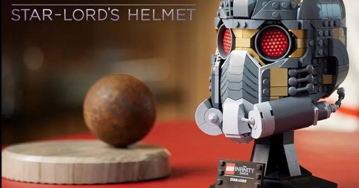 Get Hooked on a Feeling with LEGO’s New Marvel Star-Lord Helmet Set