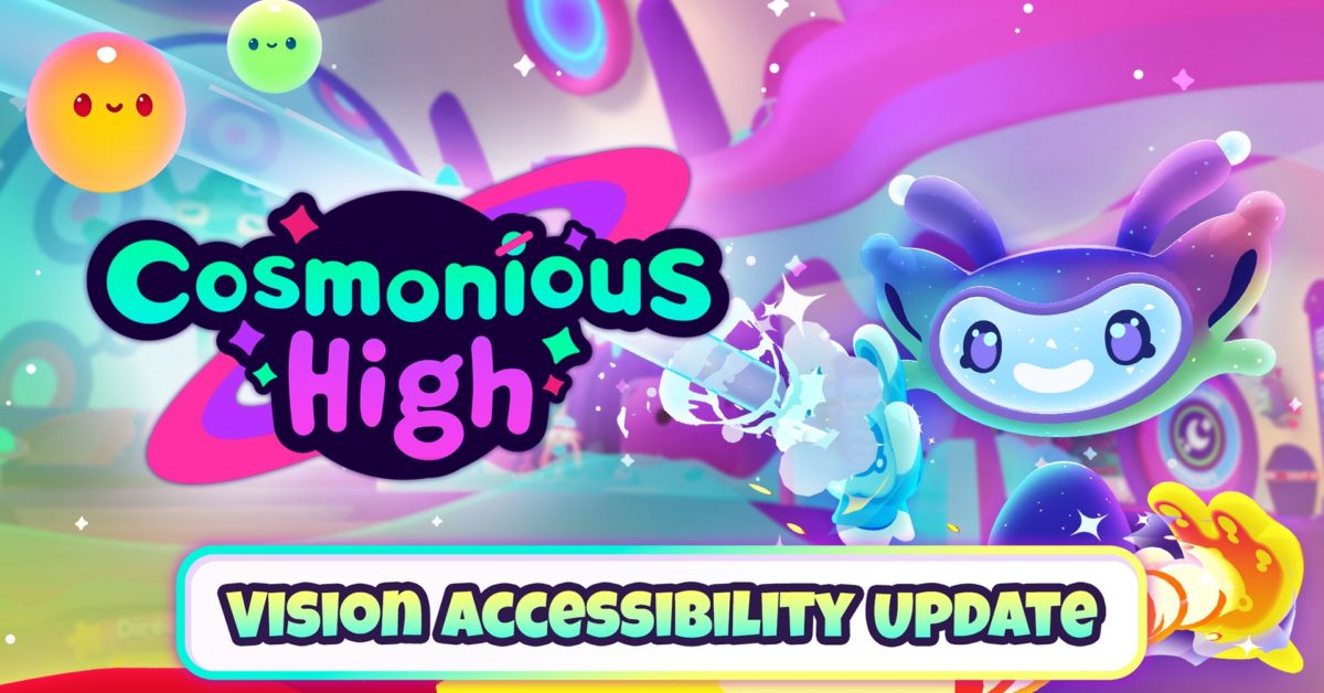 Cosmonious High Receives Vision Accessibility Update