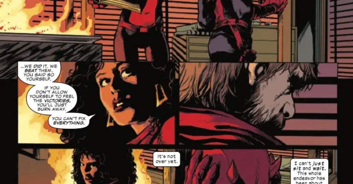 Daredevil #9 Preview: Daredevil Struggles with Perfectionism