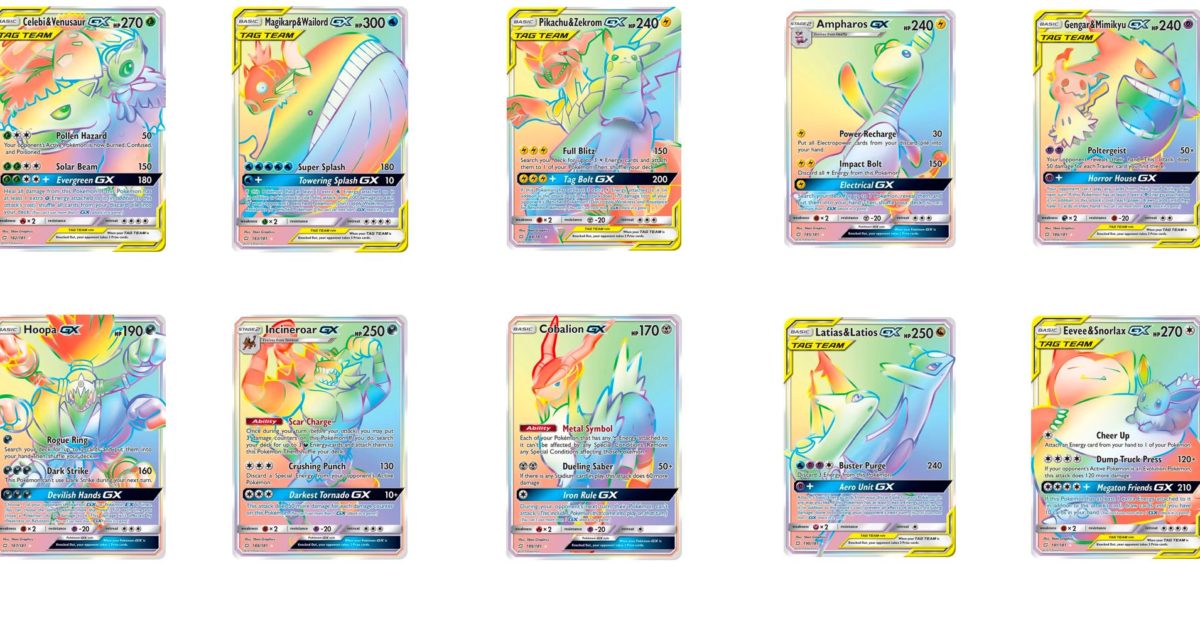 The Cards Of Pokémon TCG: Team Up Part 39: Rainbow Pokémon