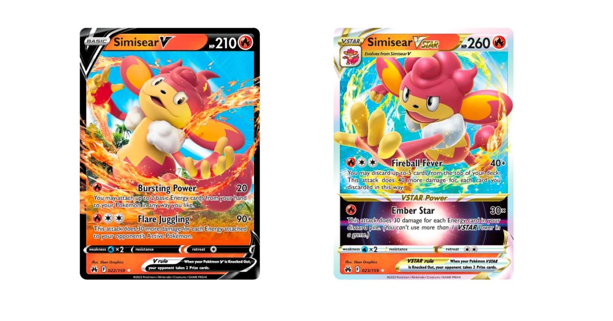 The Cards Of Pokémon TCG: Crown Zenith Part 4: Simisear VSTAR