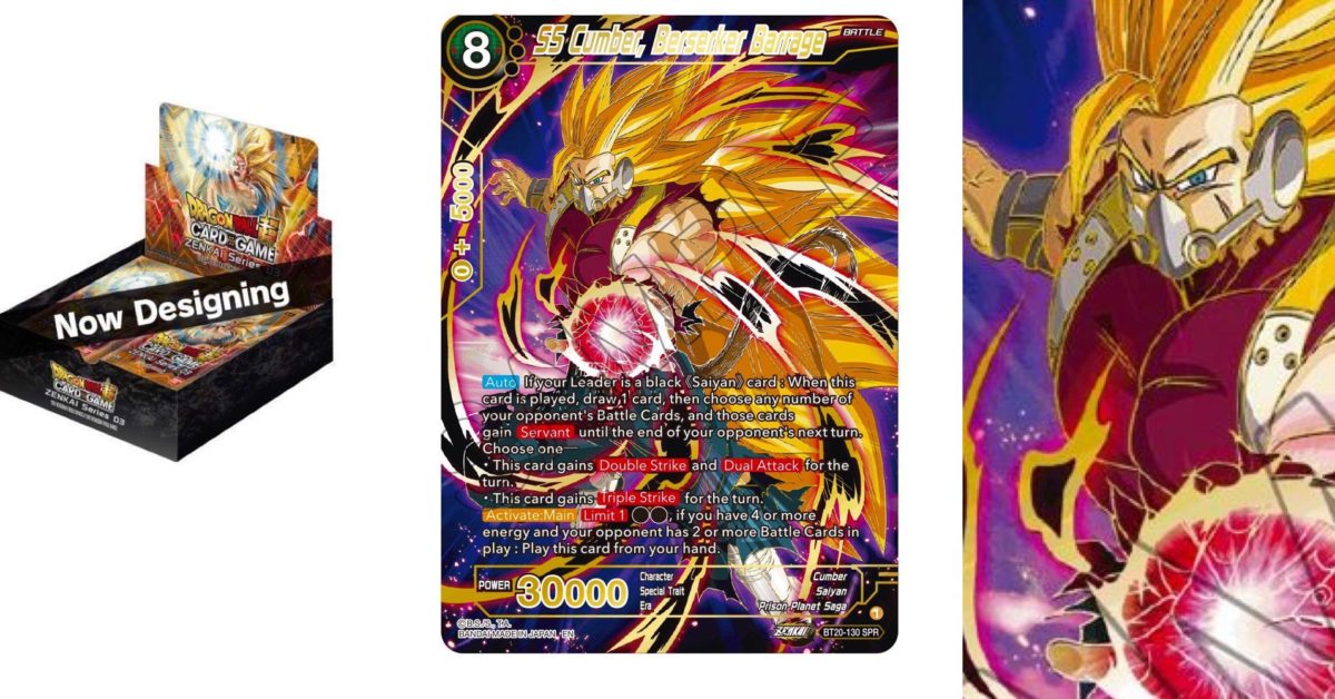 Dragon Ball Super - Power Absorbed SPR Reveal: SS Cumber