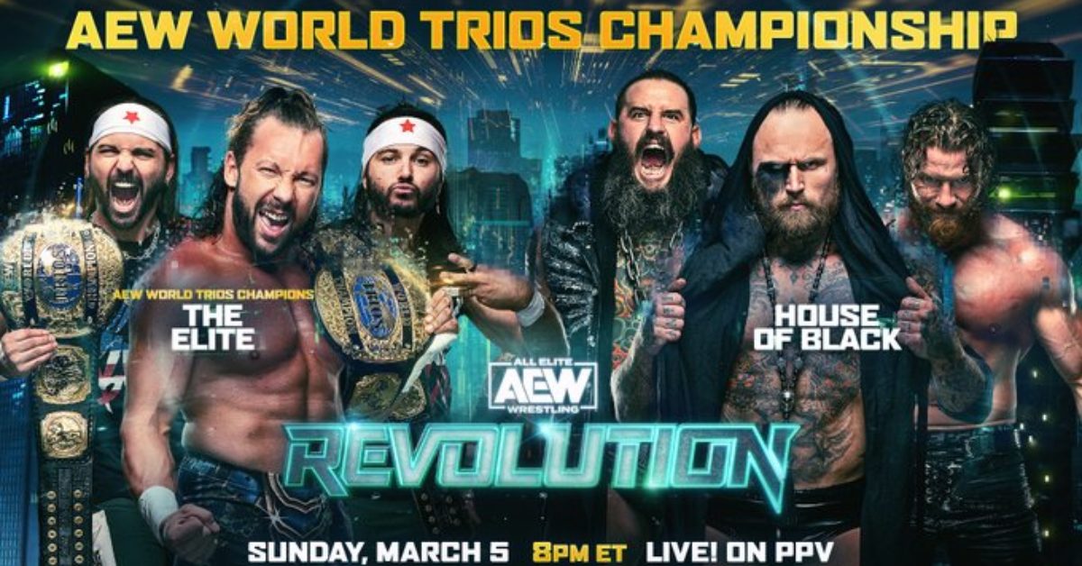 House of Black Win Trios Championship from The Elite at AEW Dynamite