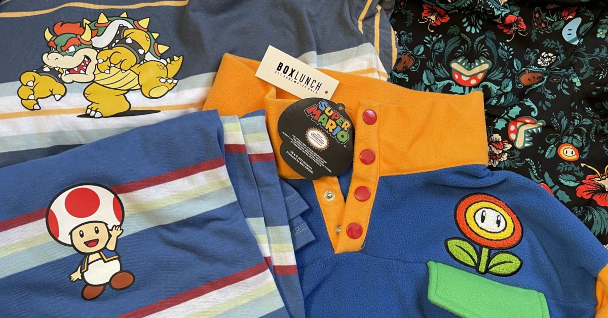 Let’s a Go to BoxLunch for their New Super Mario Apparel Collection