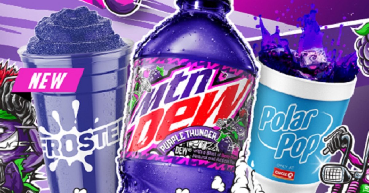 MTN DEW & Circle K Partner For Exclusive Purple Thunder Flavor