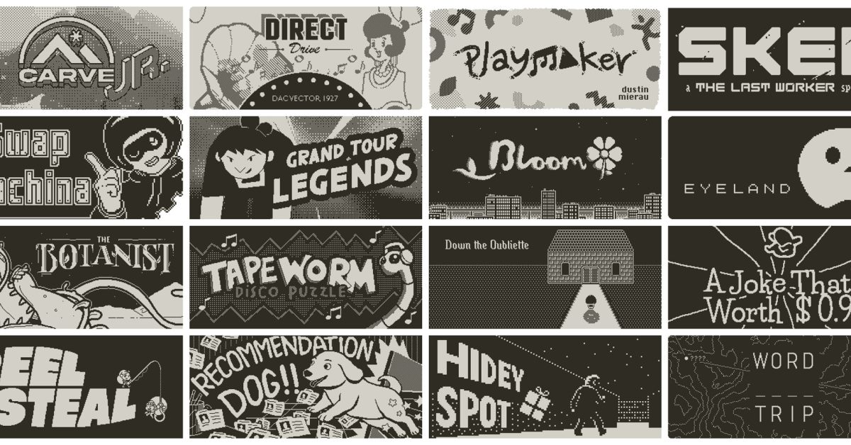 Playdate Announces Several New Games Launching In Its Shop