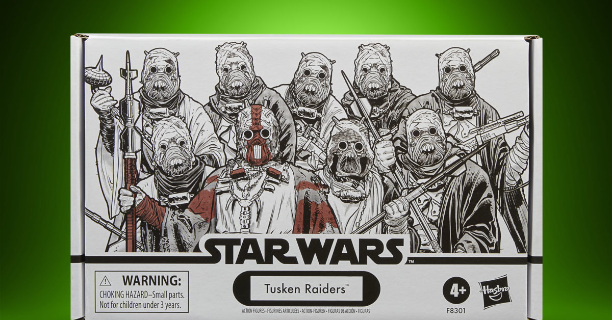 Return to the Sands of Tatooine with Hasbro’s Tusken Raider 4-Pack