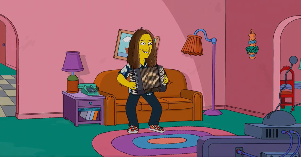 The Simpsons: "Weird Al" Yankovic Objectively Critiques S34 Couch Gag