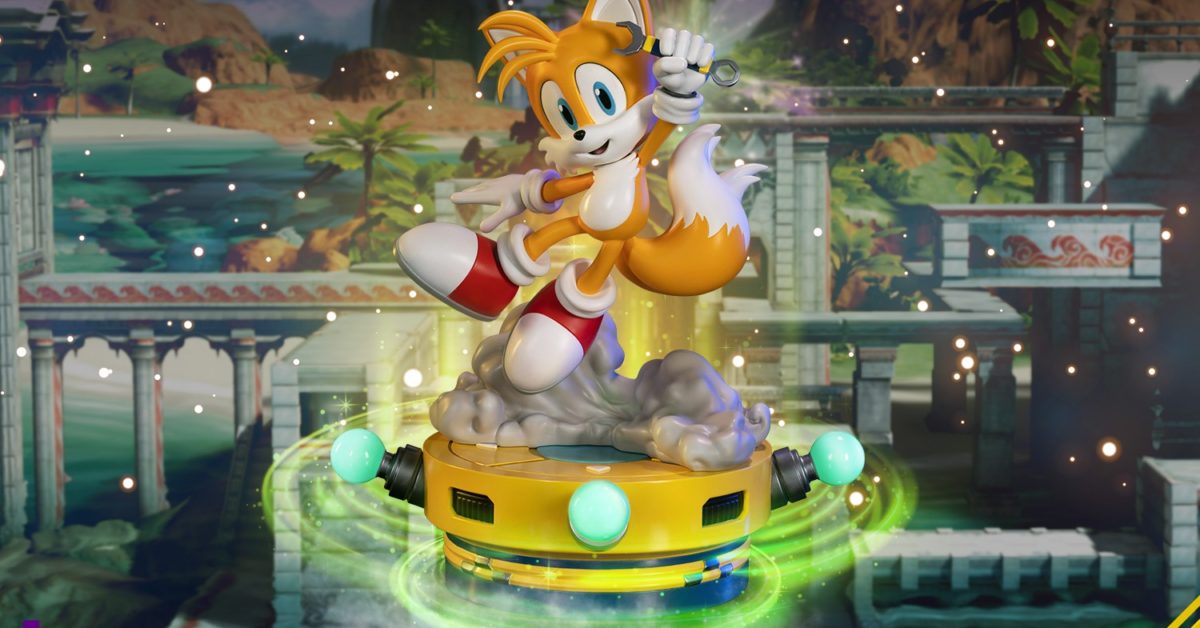 Tails Saves the Day with New Sonic the Hedgehog First 4 Figures Statue