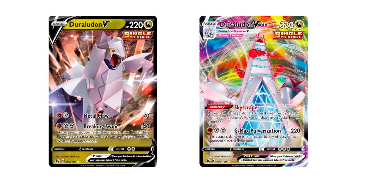 The Cards Of Pokémon TCG: Crown Zenith Part 17: Duraludon VMAX
