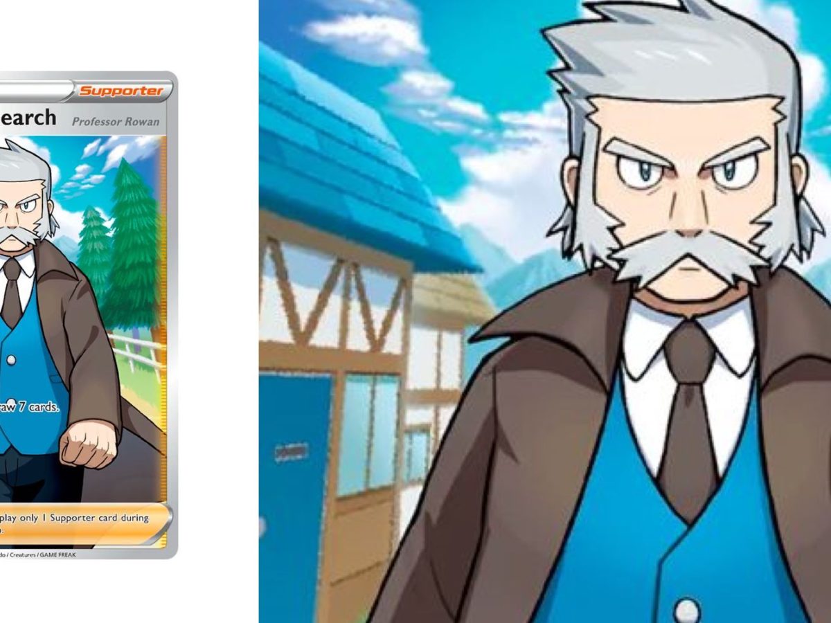 Profesor Rowan De Pokémon
