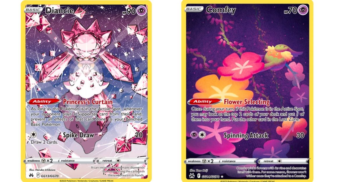 The Cards Of Pokémon TCG: Crown Zenith Part 37: Diancie & Comfey