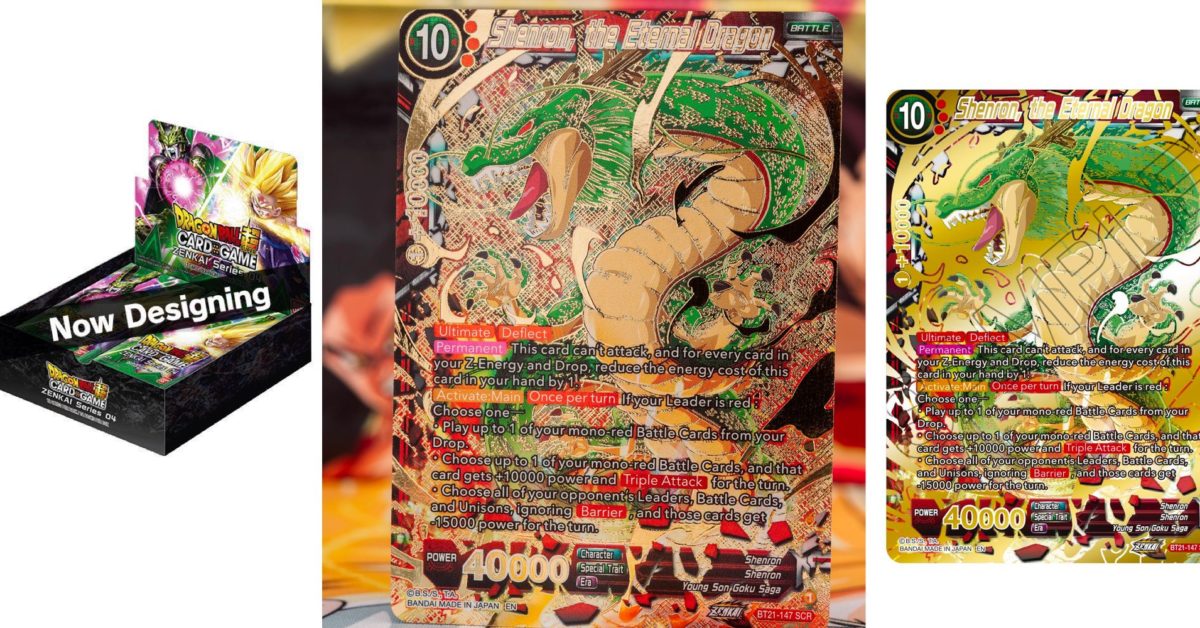 Dragon Ball Super Reveals Resurgence: Shenron Secret Rare