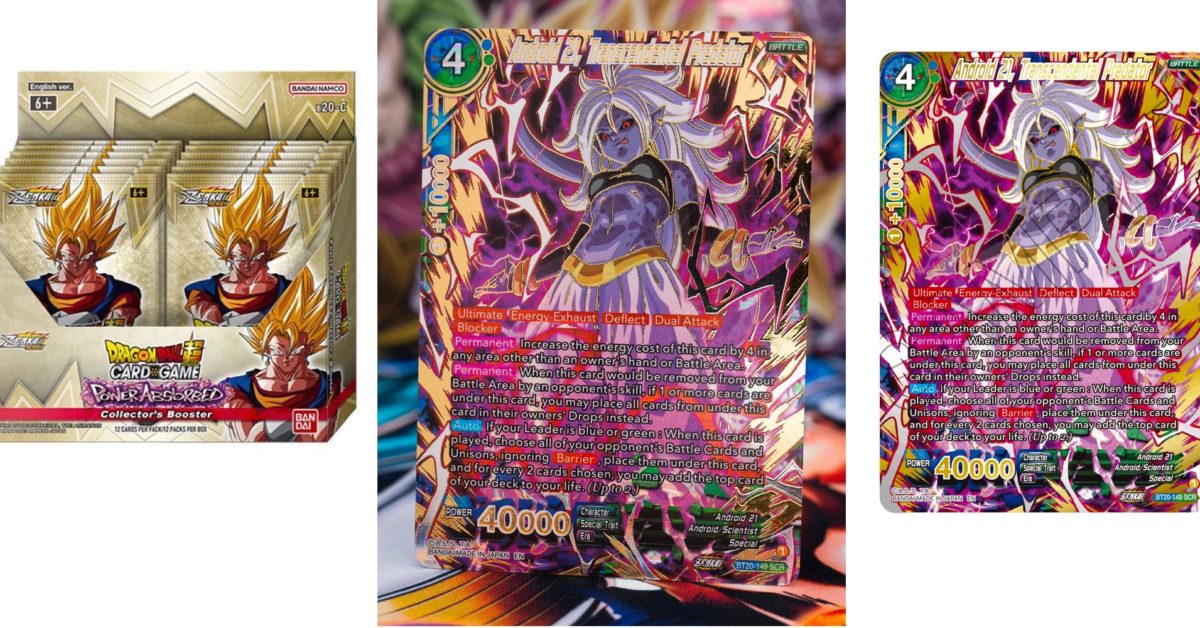 Dragon Ball Super Reveals Collector Booster: Android 21 SCR