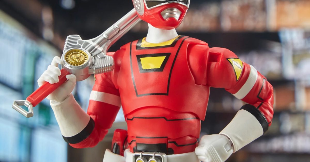 Rev Your Engines with Hasbro’s New Power Rangers Turbo Red Ranger