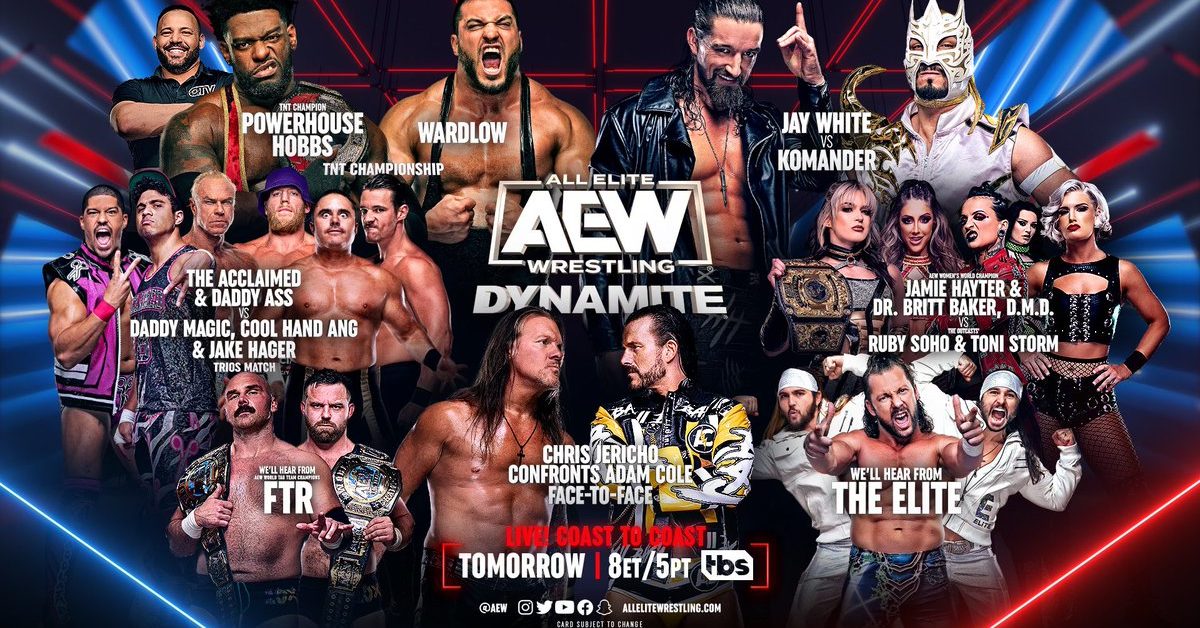 AEW Dynamite Preview: Big Matches, Fun Segments, Chadster Suffers