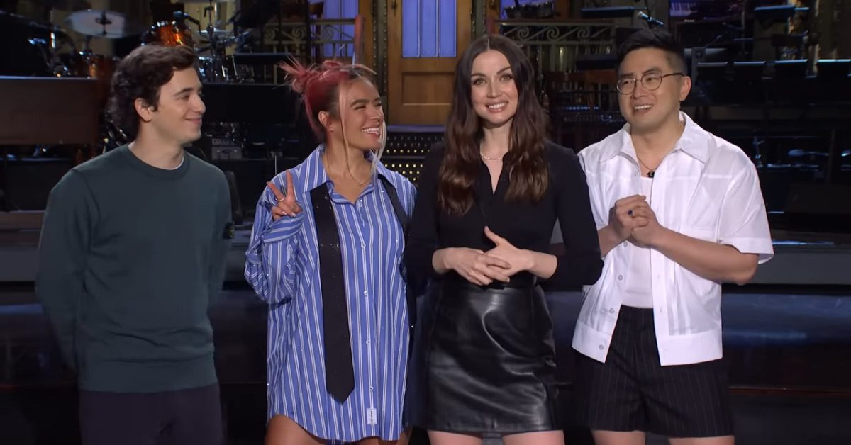 SNL Promo: Ana de Armas, Karol G, Bowen Yang & Marcello Hernandez