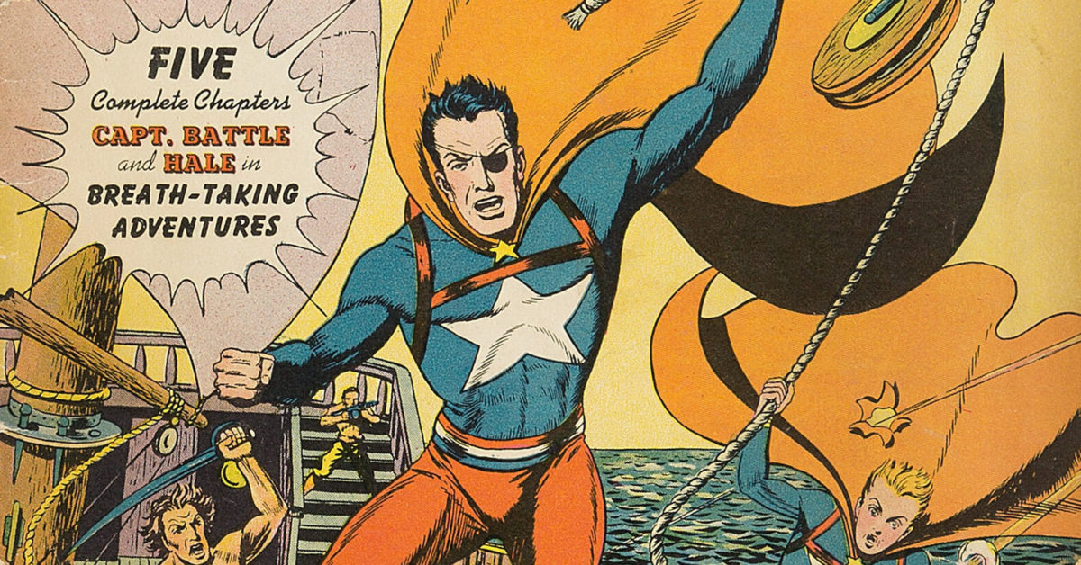 The Super Science Saga of Captain Battle Comics, up for Auction