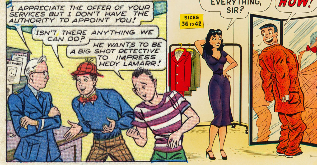 Marvel's Obsession with Hedy Lamarr in Georgie Comics, up for Auction