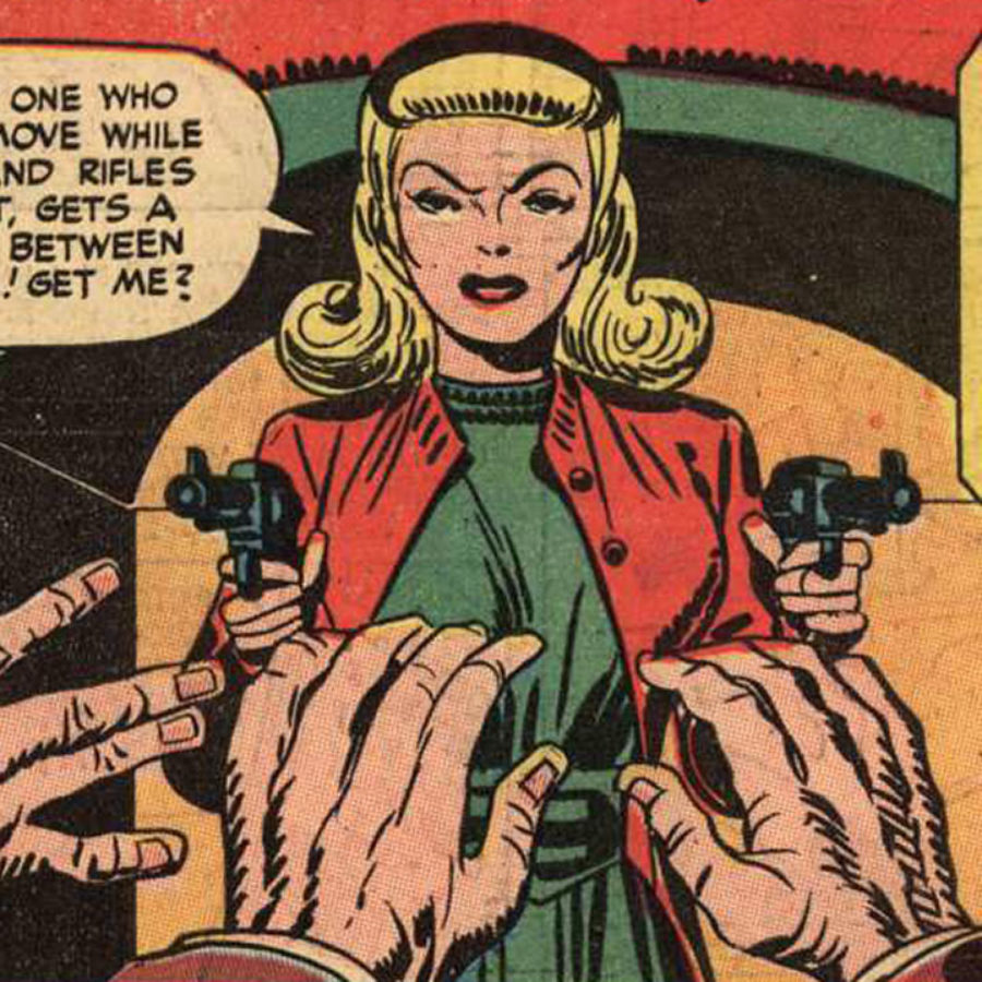 Vintage Comic Book Girls