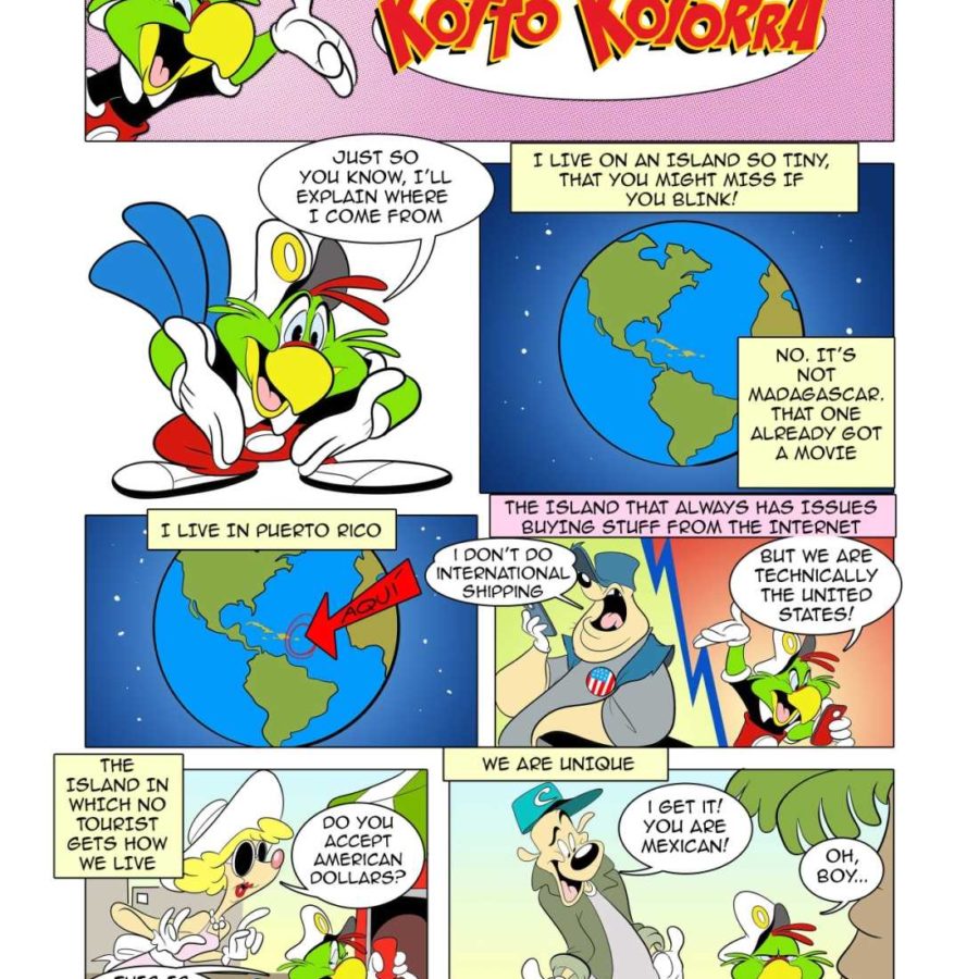 David Alvarez Yenny Comic Strip