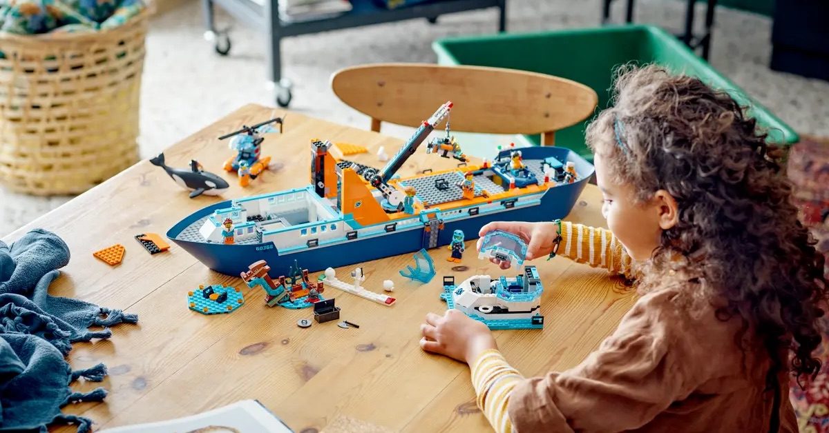 LEGO Deploys New LEGO City Arctic Explorer Ship That Actually Floats