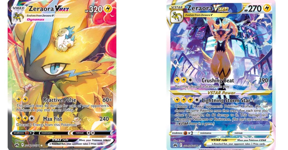 Cards Of Pokémon TCG: Crown Zenith Part 55: Zeraora Illustration