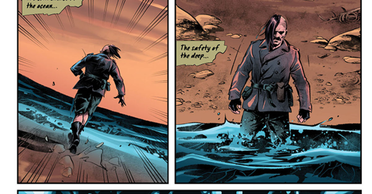 Kong: The Great War #1 Preview: Kong on a Beach