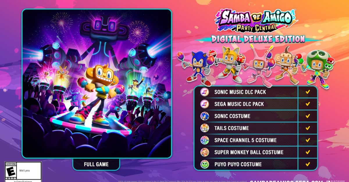 Samba De Amigo: Party Central Reveals Pre-Order Information