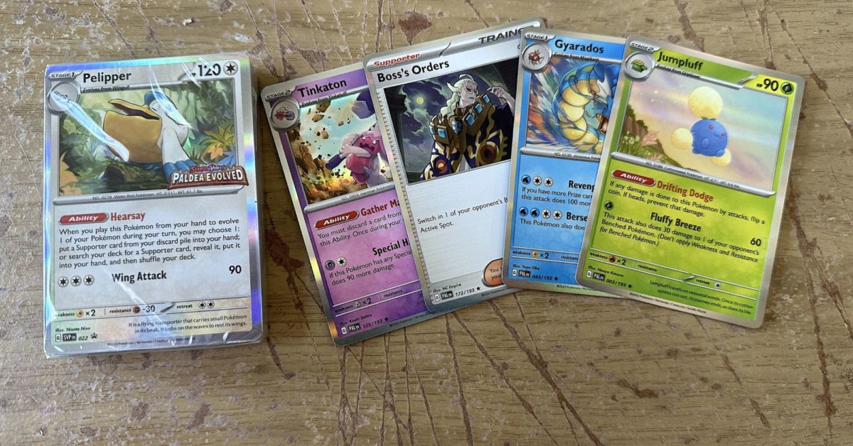 Pokémon TCG Early Opening: Paldea Evolved Build & Battle Box