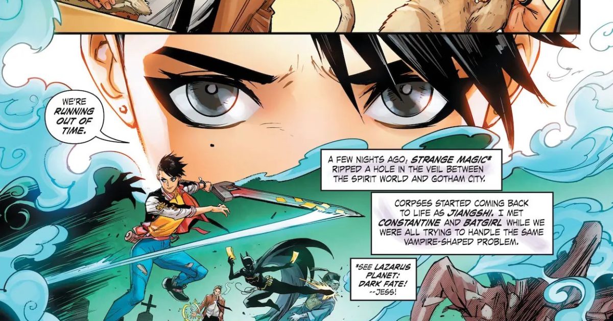 Spirit World #1 Preview: Batgirl in Need of a Rescue?