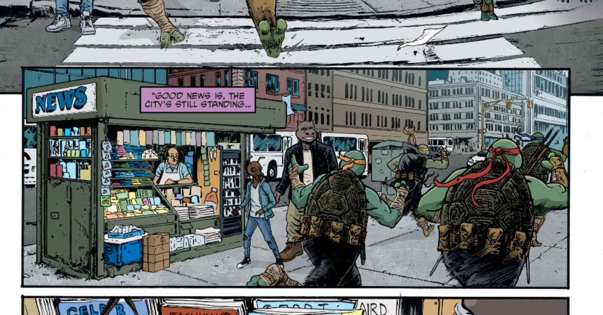 Teenage Mutant Ninja Turtles #140 Preview: Armageddon Game Aftermath