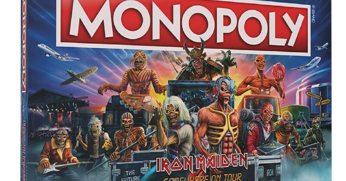 Get Ready To Rock Properties With An Iron Maiden Version of Monopoly