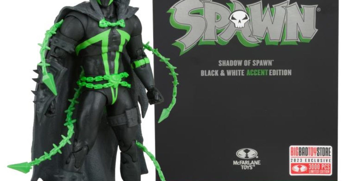 McFarlane Toys Debuts Exclusive 3,000 Piece Shadow of Spawn Figure