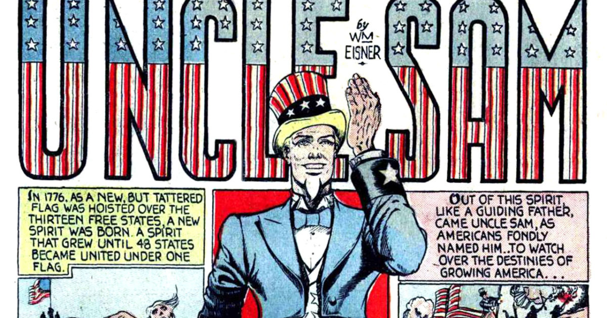Uncle Sam as Superhero in National Comics #1, up for Auction