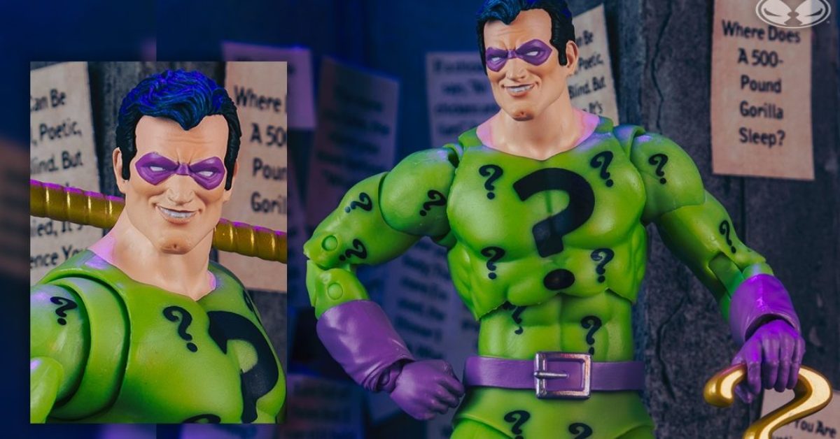 DC Comics Classic Riddler Returns to Gotham and McFarlane Toys