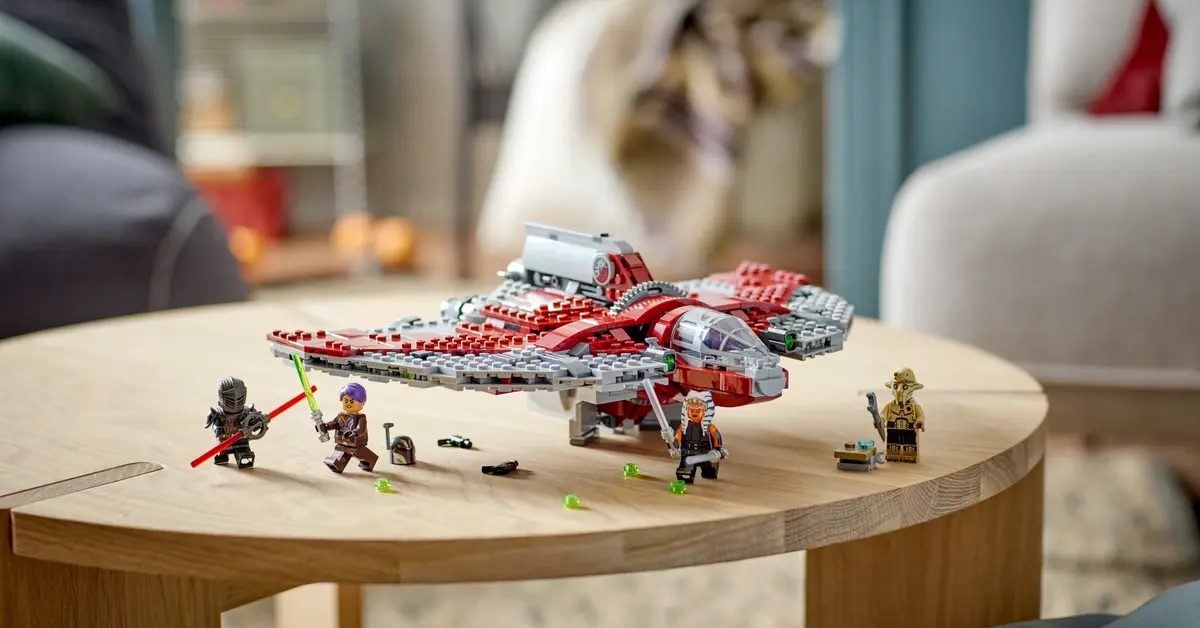 LEGO Takes Off with Star Wars: Ahsoka Tano's T-6 Jedi Shuttle Set