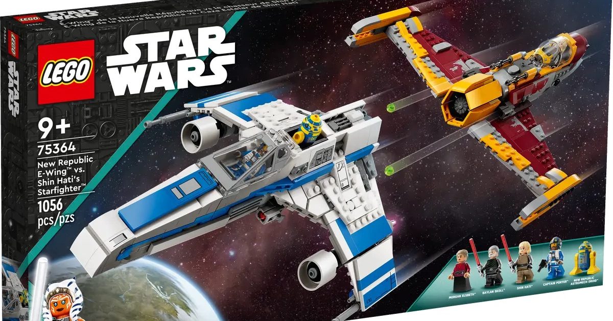 LEGO Unveils Star Wars: Ahsoka New Republic vs. Shin Hati Set