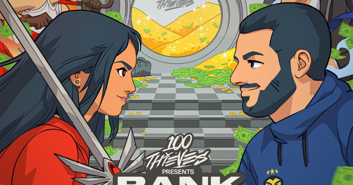 100 Thieves To Release Free-To-Play Game Called Bank Heist