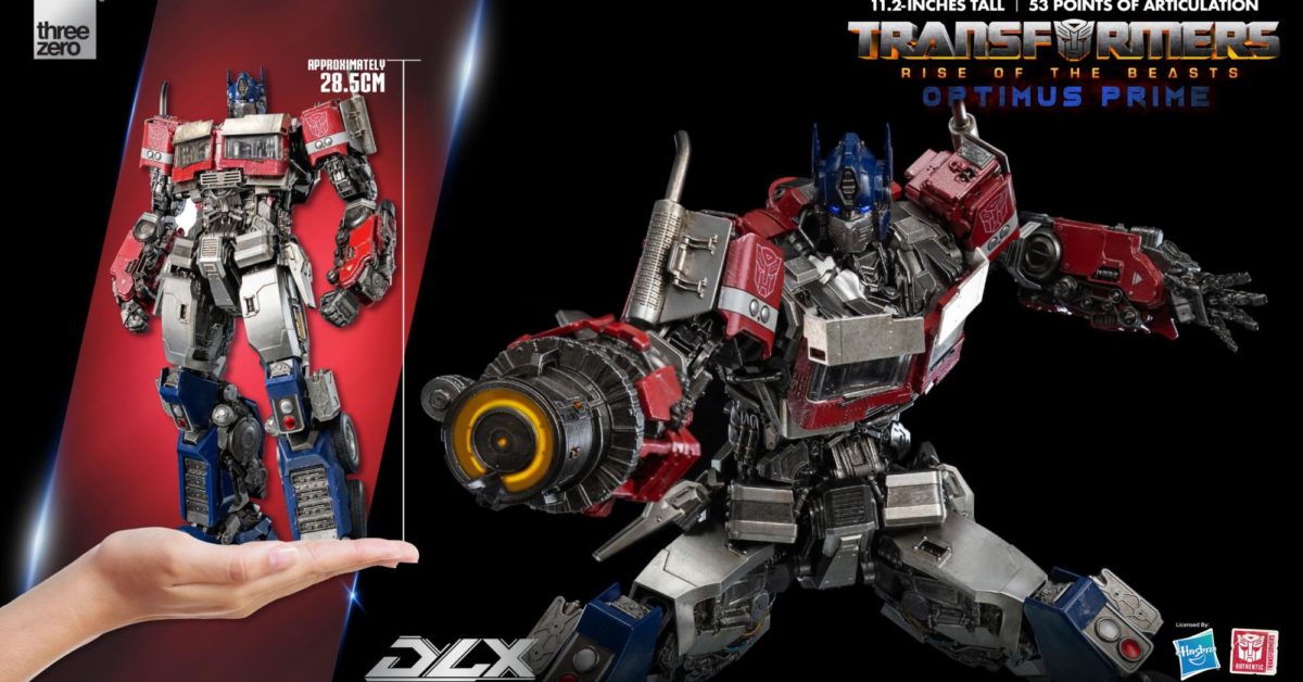 Threezero Reveals Transformers: Rise of the Beasts Optimus Prime DLX Threezero Reveals Transformers: Rise of the Beasts Optimus Prime DLX